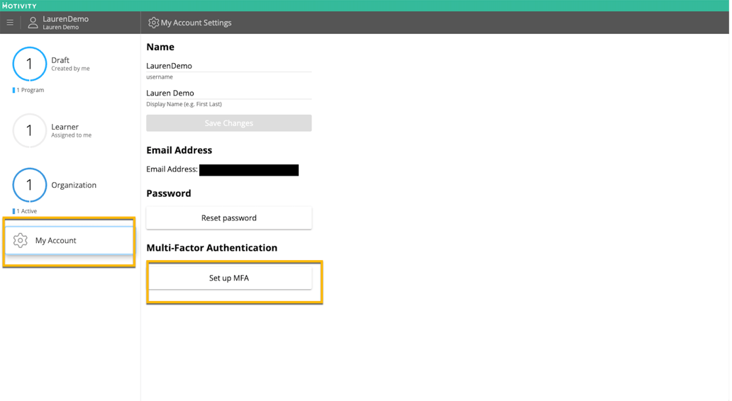Setting up Multi-Factor Authentication (MFA)